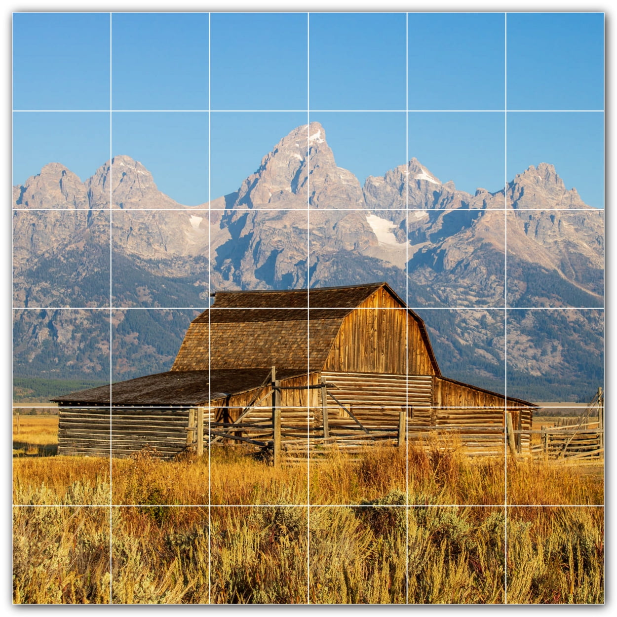 Picture-Tiles.com: Mountains Ceramic Tile Wall Mural WAL500857-66XL. 72 ...
