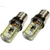 HQRP 2-Pack 110V LED Light Bulbs Cool White for Pfaff 7510 / 7530 ...