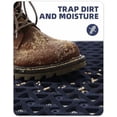 Door Mat Outside Entrance with Drainage, Rubber Heavy Duty Dirt Trapper ...