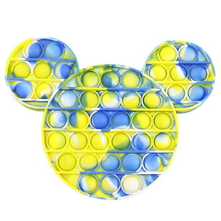 Minnie Mickey Mouse Push Fidget Toys Bubble Sensory Antistress Silicone ...