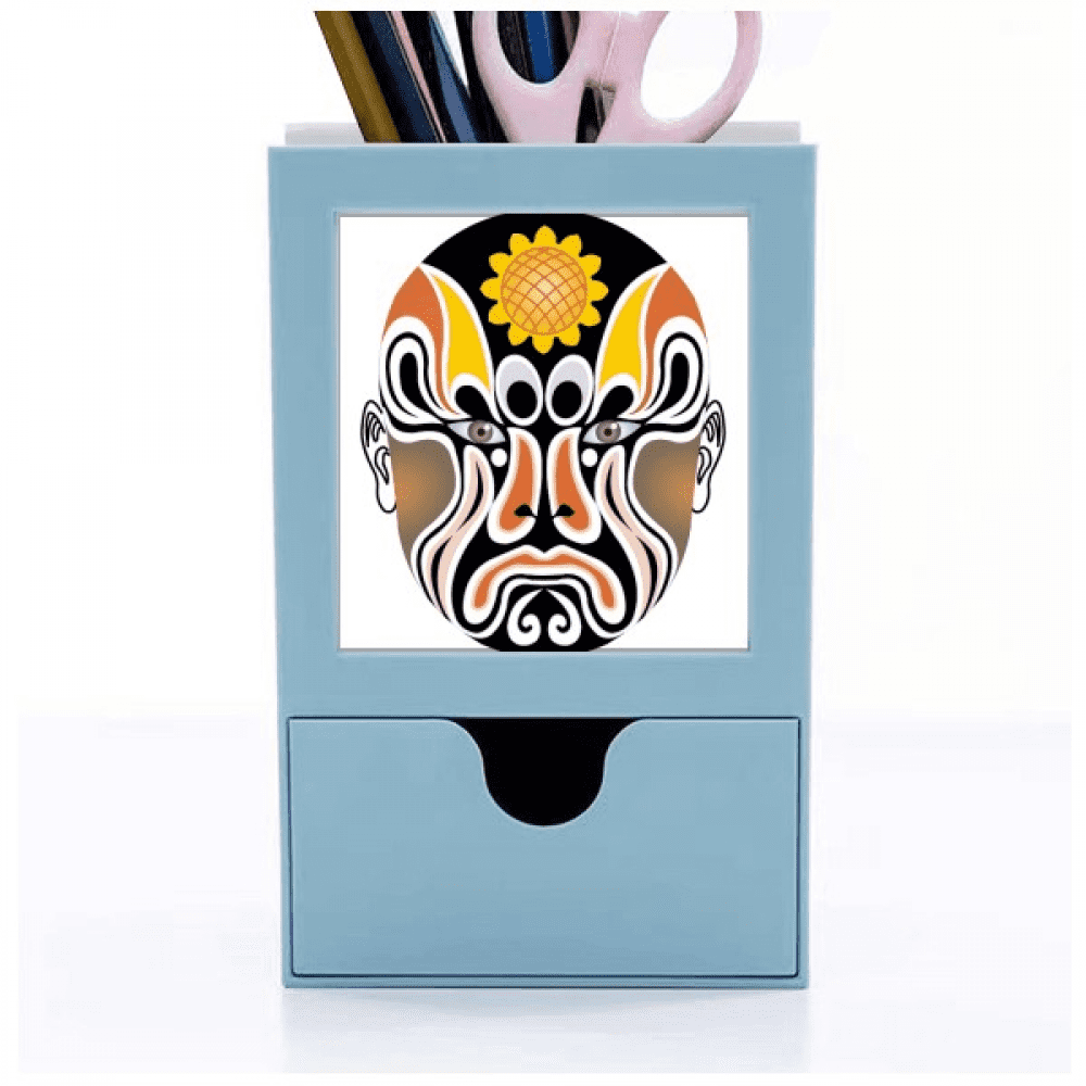 Peking Opera Head Colorful Xucepaocheng Desk Supplies Organizer Pen ...