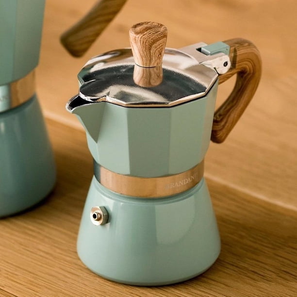 Aluminum Coffee Maker Percolator Stove Top Moka Pot Stovetop Coffee ...