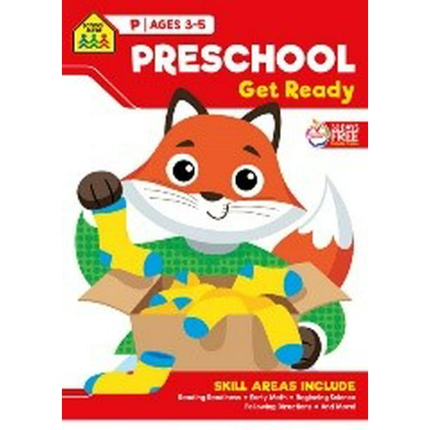 School Zone: Preschool Get Ready Workbook (Walmart Exclusive) - Walmart.com