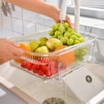 Drain Basket Bowl Rack Kitchen Fruit Storage Rack Sink Retractable Sink ...