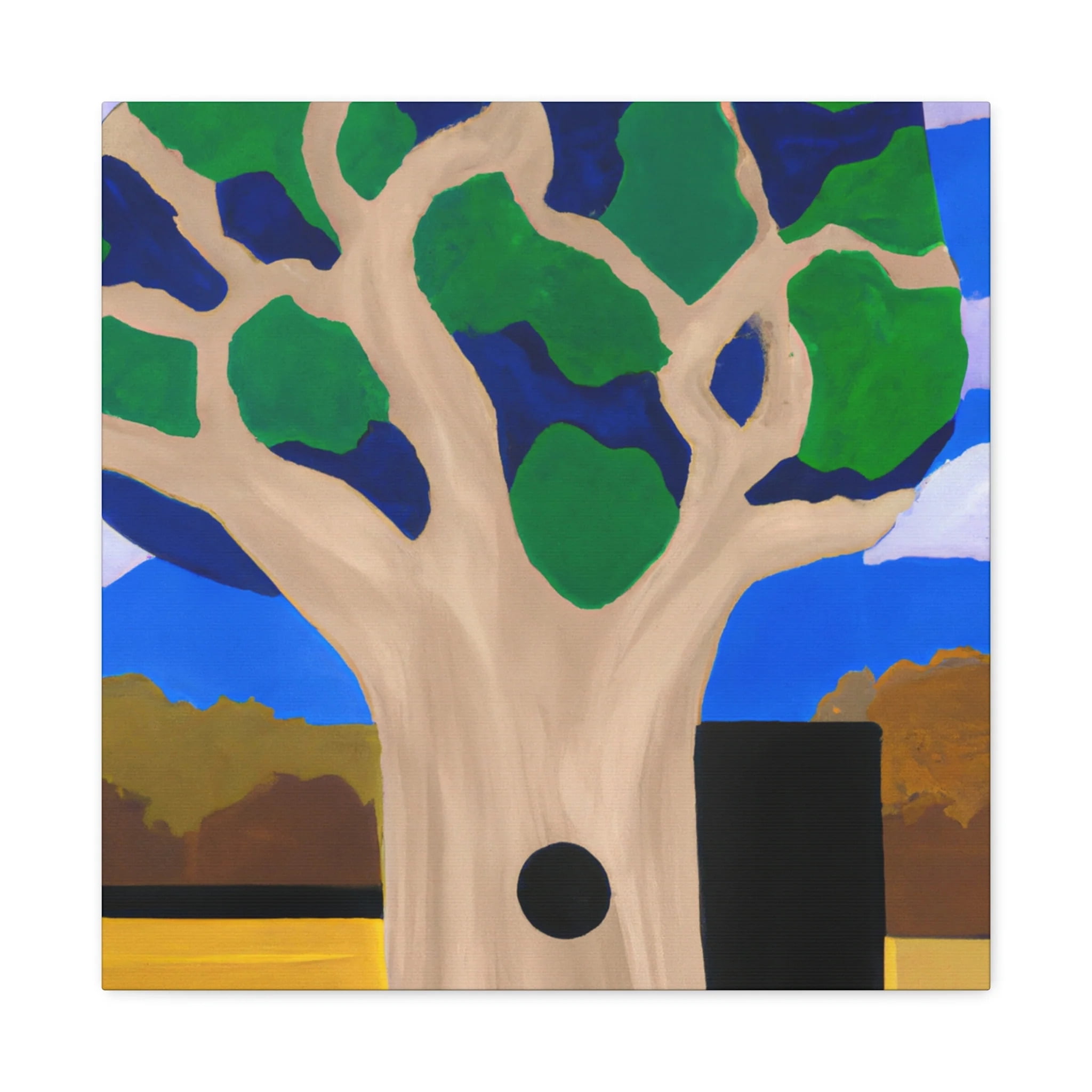 Oak Tree Splendor. - Canvas - Walmart.com