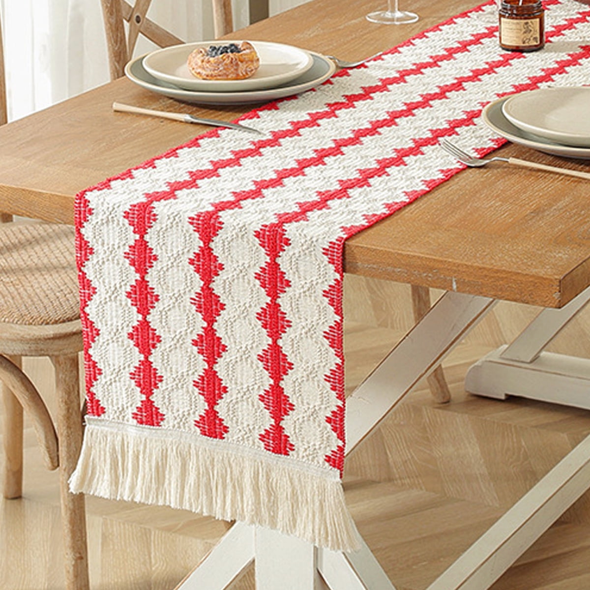13 x 70 "Table Runner, Boho Table Runner, Boho Deco/Farmhouse Coffee ...