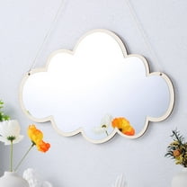 Pawsdot 1Set Kids Acrylic Mirror Cloud Shaped Self Adhesive Wall Decor ...