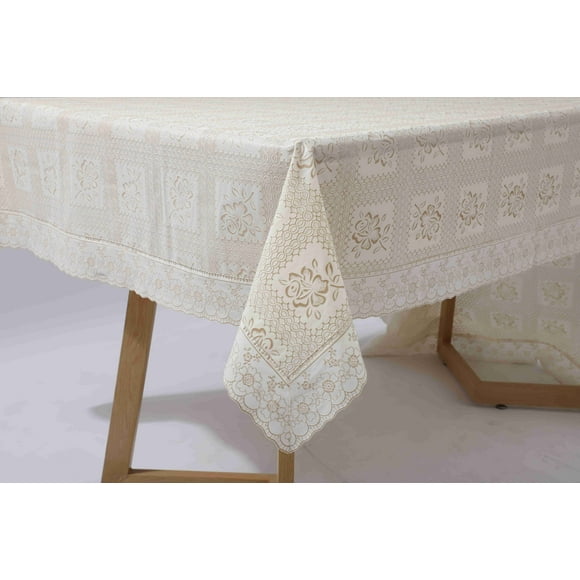 Plastic Lace Tablecloth