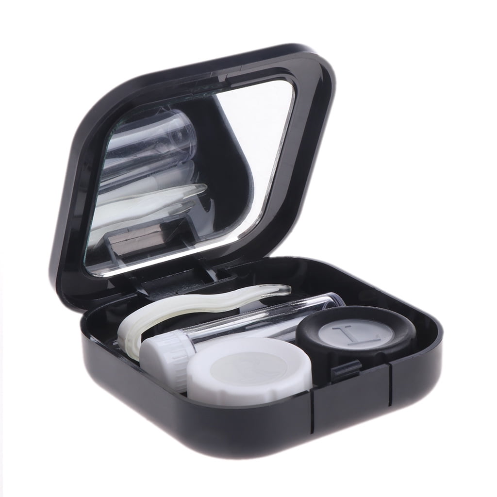 HeroNeo Contact Lens Case Eyes Care Kit Holder Container Gift Travel ...