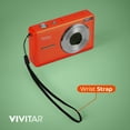 Vivitar Popsnap Compact Digital Camera, Orange, 16X Zoom, 1080p, Built ...