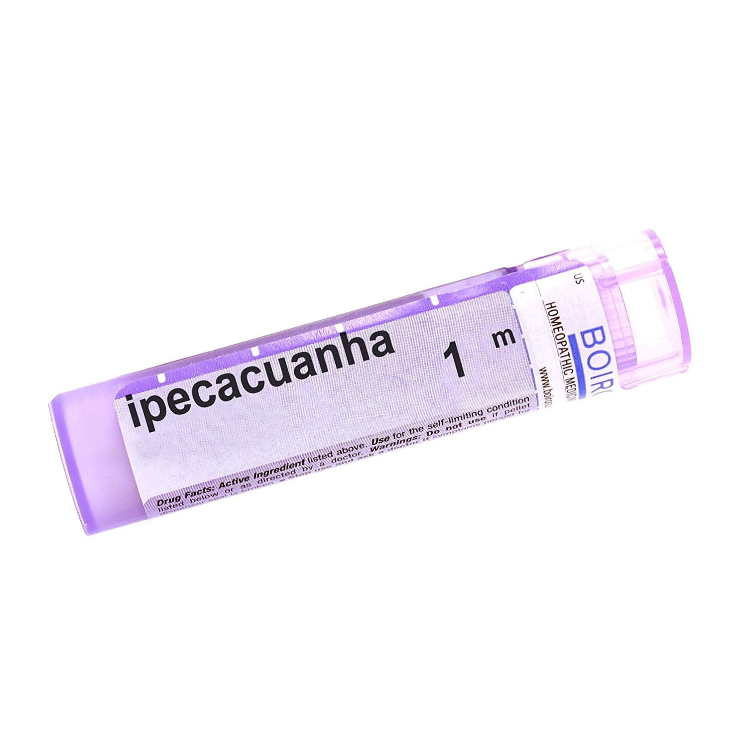 Boiron Ipecacuanha 1M, Homeopathic Medicine for Nausea And Vomiting ...