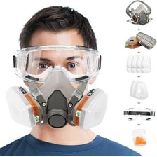 NASUM M301 Half Facepiece Respirator, Reusable Sanding & Painting Mask ...