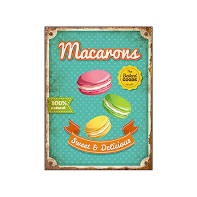 "Macarons " Wooden Sign - Walmart.com