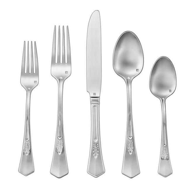 Cuisinart Fampoux 20 Piece Flatware Stainless Steel Silverware Set for ...