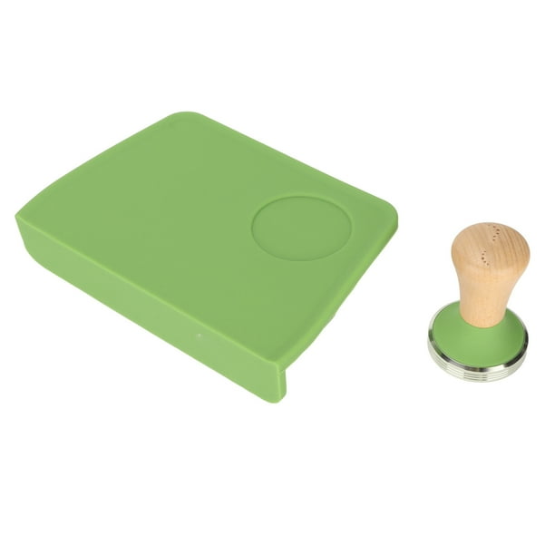 Coffee Pad Tamper Kit,Coffee Tamper Mat with Silicone Tamping Mat ...