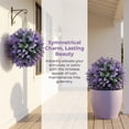 11.81in Artificial Eucalyptus Grass Ball, Plastic Colorful Hanging ...