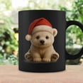 Bear Santa Hat Christmas Xmas Animal Lover Women Coffee Mugs - Walmart.com