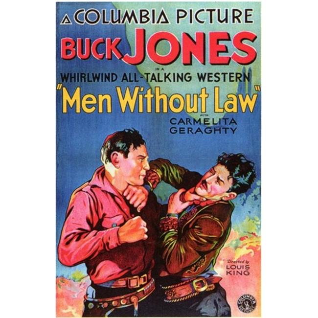 Posterazzi Men Without Law Movie Poster - 11 x 17 in. - Walmart.com