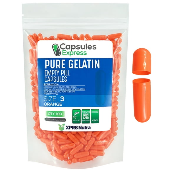 Empty Gel Capsules Size