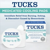 (3 pack) TUCKS® Medicated Cooling Pads with Witch Hazel, Hemorrhoid ...