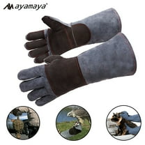 Animal Handling Work Gloves - For Falconry, Dog, Hawk, Cat, Bird and ...