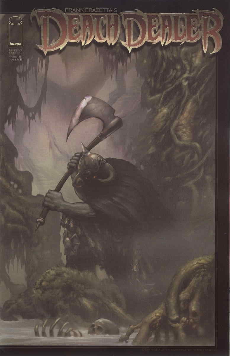 Death Dealer (Frank Frazetta's ) #4B VF ; Image Comic Book - Walmart.com
