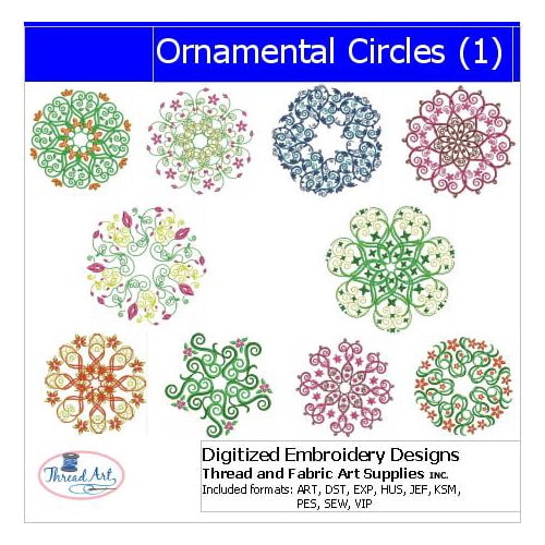 Threadart Machine Embroidery Design Bundles - Quilting & Sewing Sets ...