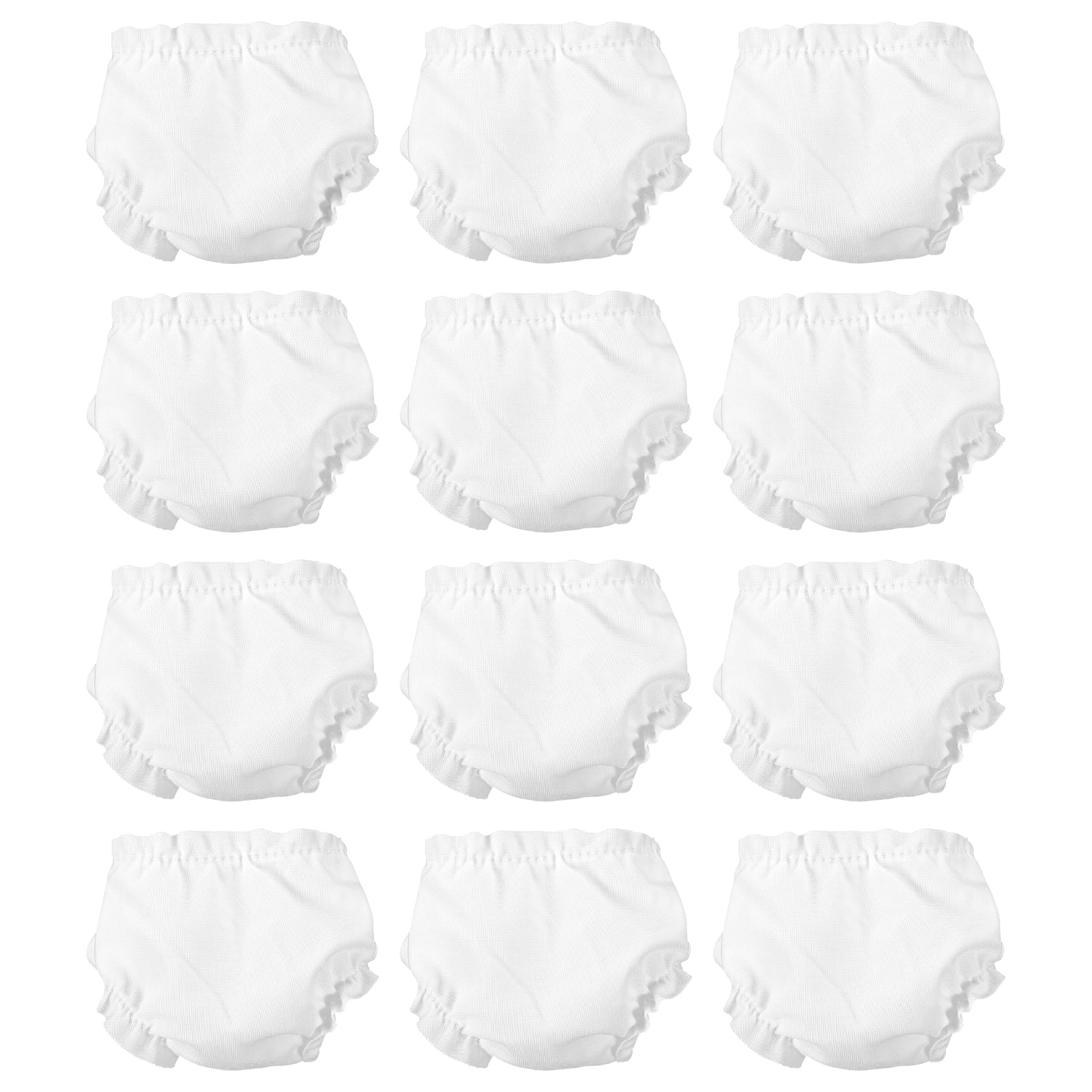 Click here for Masteelfca 12pcs White Baby Doll Panties Mini Dres... prices