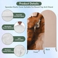 Blue Marble Arch Backdrop Cover 7.2x4 Ft, Spandex Wedding Arch Stand ...