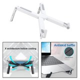 Non- Folding Tablet Laptop Mount Tray Bracket Portable Riser Riser ...