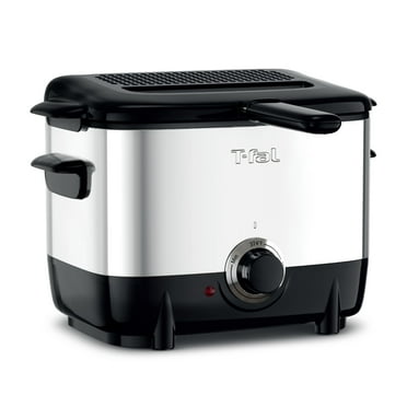 Farberware Kitchen Machine, 4L Dual Deep Fryer with Basket, Stainless ...