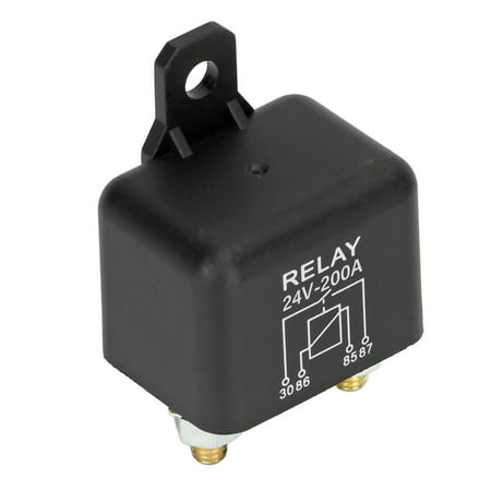 NO Starter Relay, 24V 200A 4 Pin Start Relay High Efficiency For ...