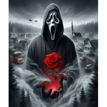 5D Diamond Painting Kits for Adults,Halloween Horror Movie Diamond Art ...