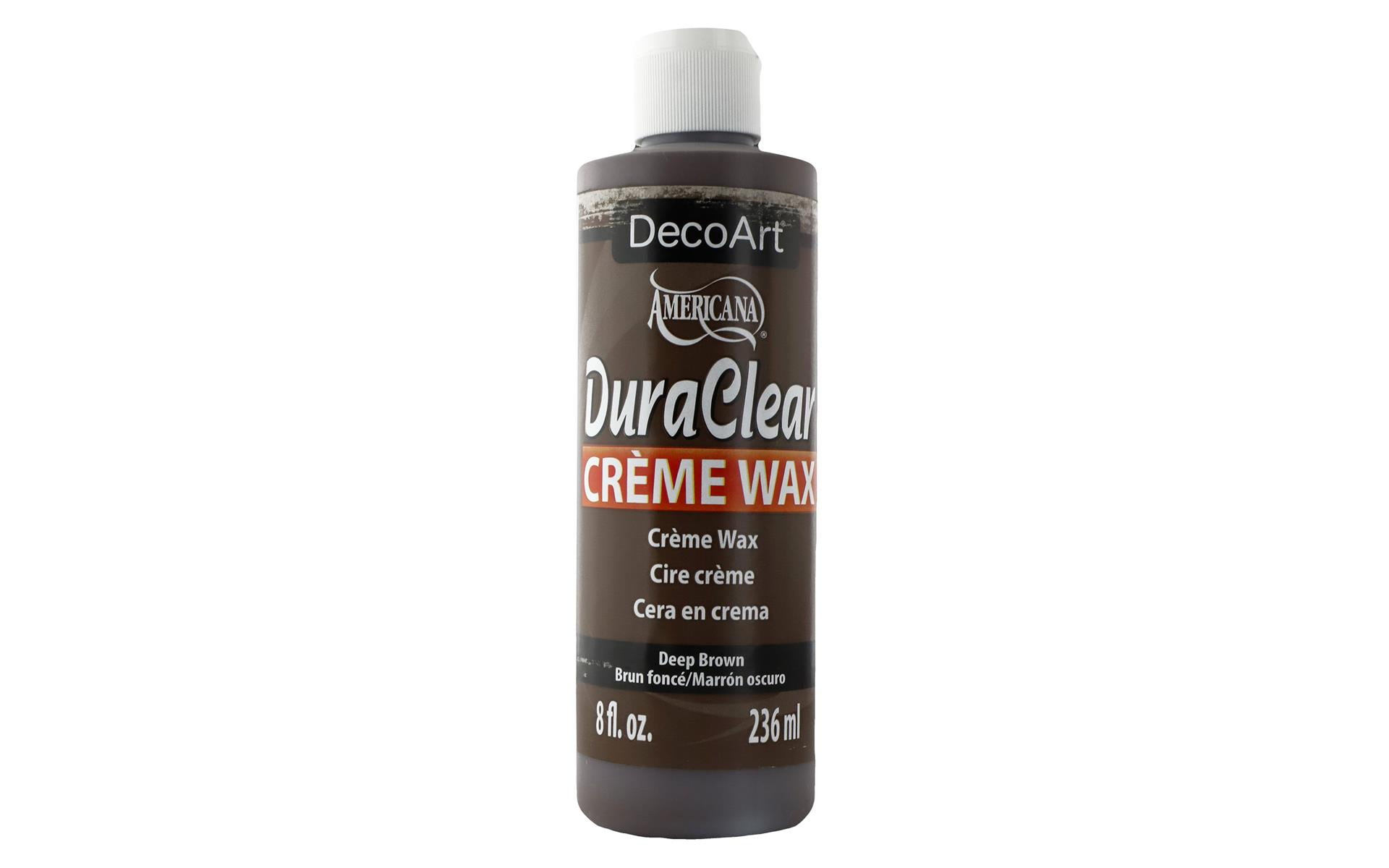 Decoart Americana Creme Wax 8oz Deep Brown - Walmart.com