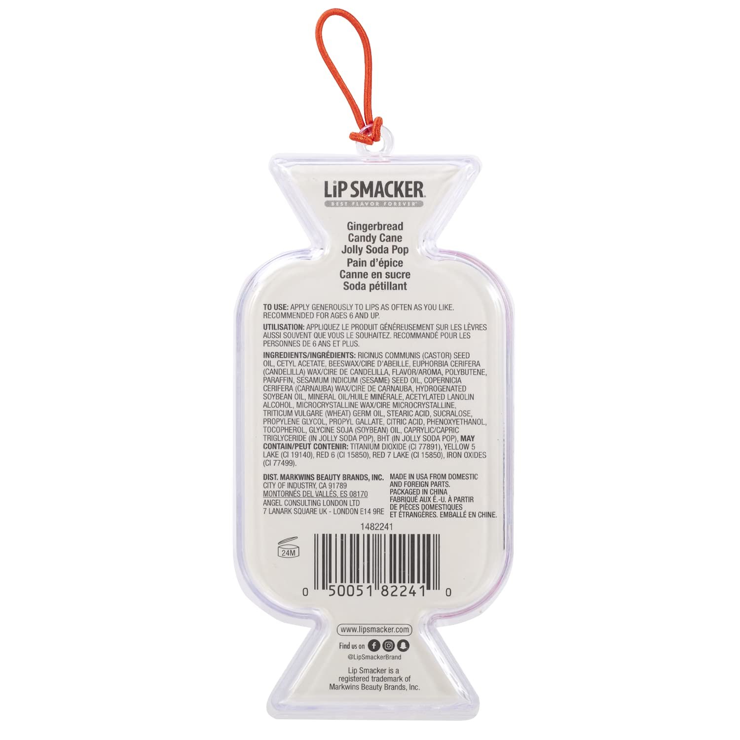 Buy Lip Smacker Original & Best Candy Trio- Purple Gingerbread, Candy ...