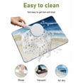 Abstract Beach Doormat Non Slip Diatomaceous Earth Door Mat Absorbent ...