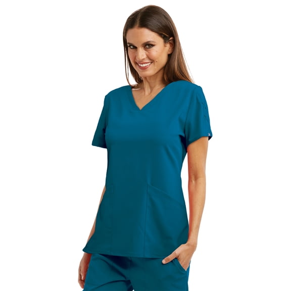 Grey's Anatomy Signature Women's GNT019 Astra Scrub Top-Ciel-Small ...