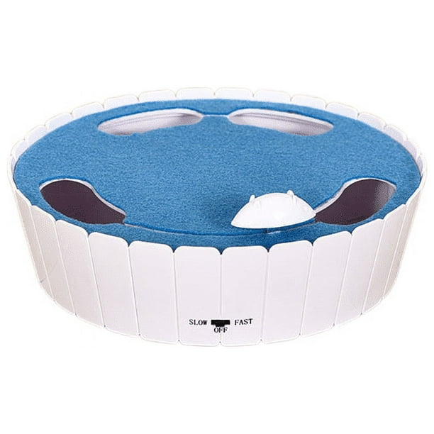 Cat Toy with Running Mouse, Electric Interactive Motion Cat Toy ...