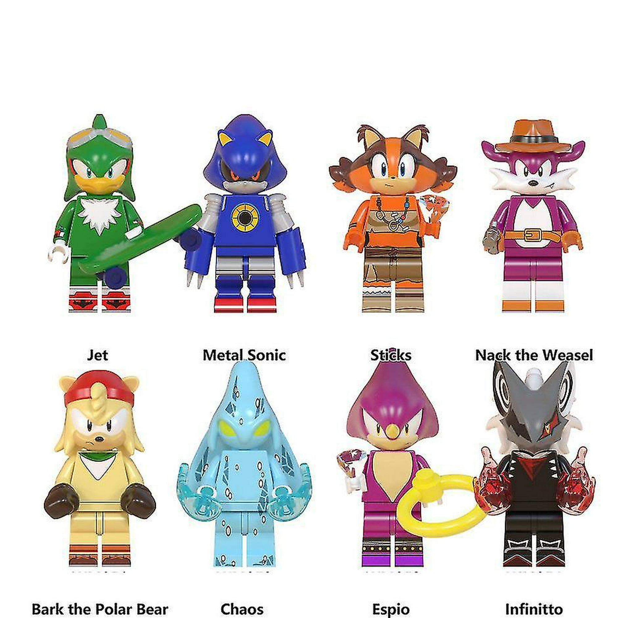 Click here for Zmleve 8 Pcs Sonic Assembled Building Blocks Minif... prices