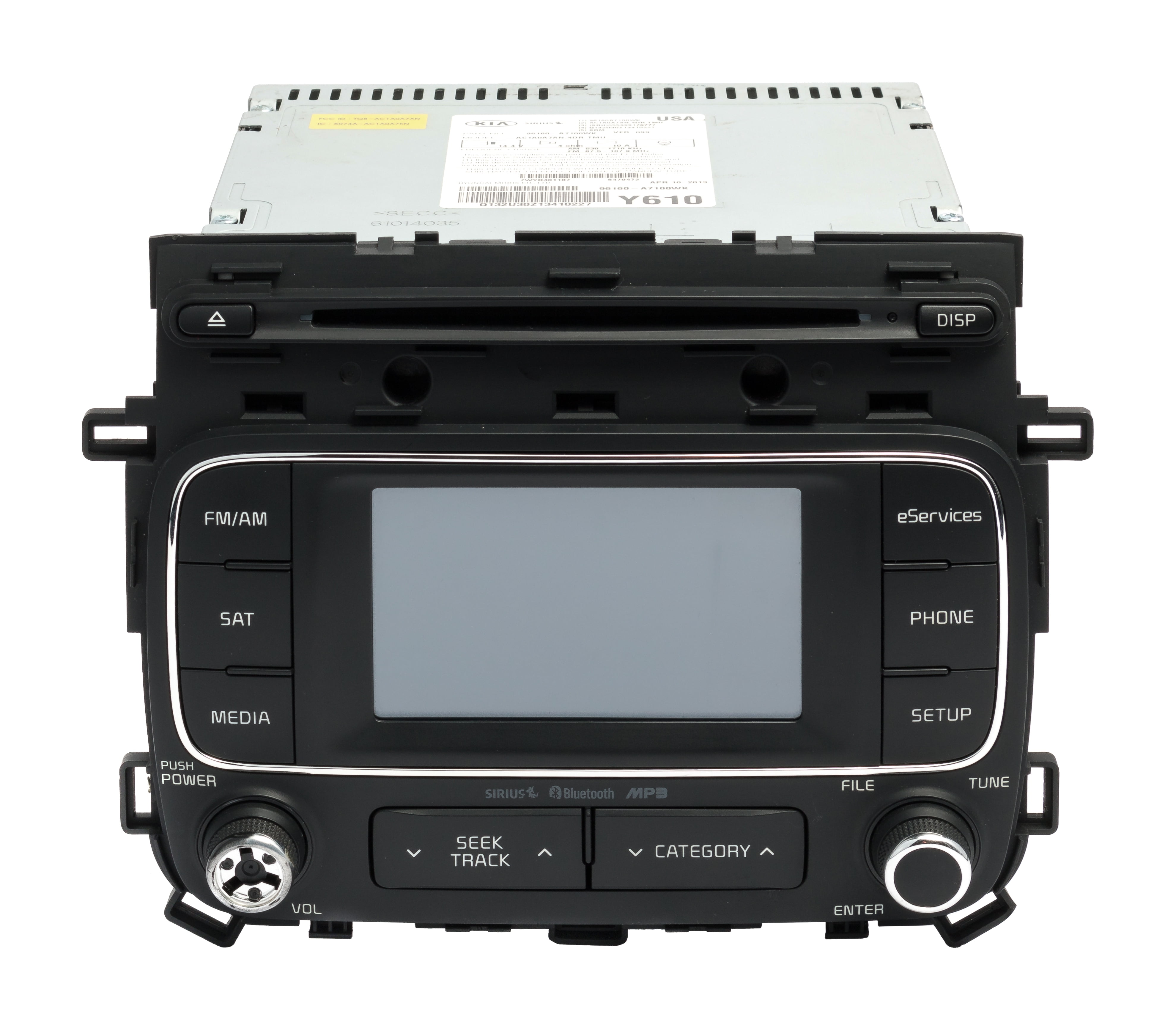 Restored 2014-2016 Kia Forte AM FM XM Bluetooth Single Disc CD MP3 ...