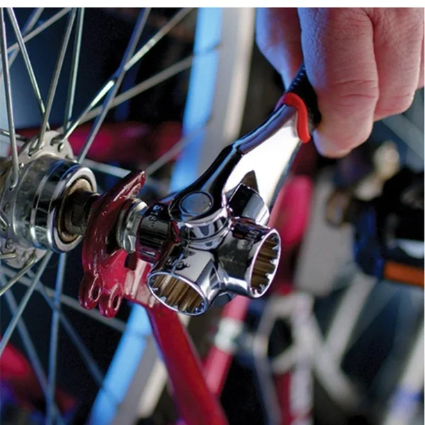 Universal Wrench 48 In 1 Tools Socket Work with Spline Bolts Torx 6-12 ...