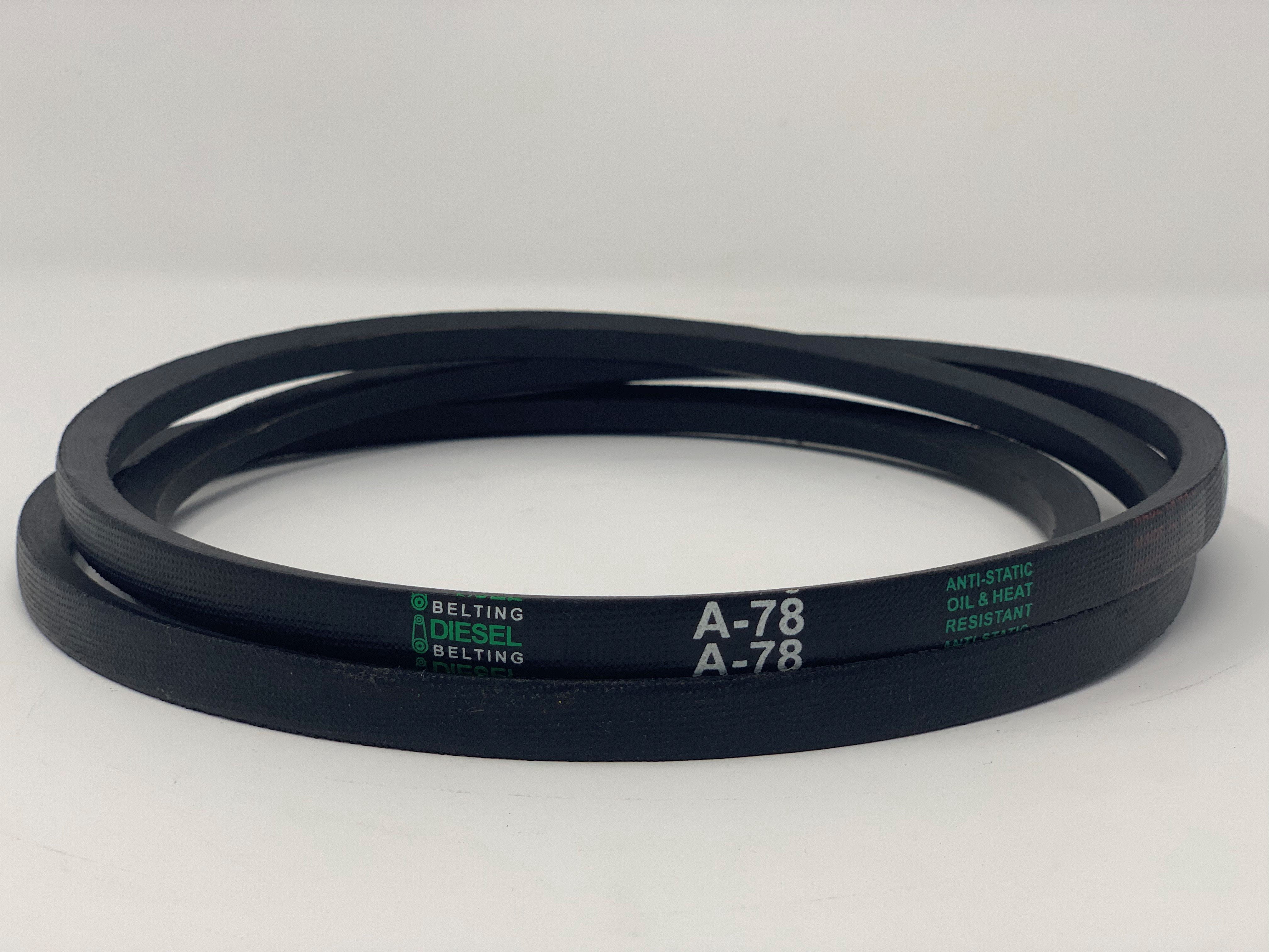 A78 Classic Wrapped V-Belt 1/2 x 80in Outside Circumference - Walmart.com