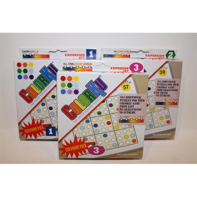 Click here for Mad Cave Games 1015 Colorku Expansion Puzzle Card... prices