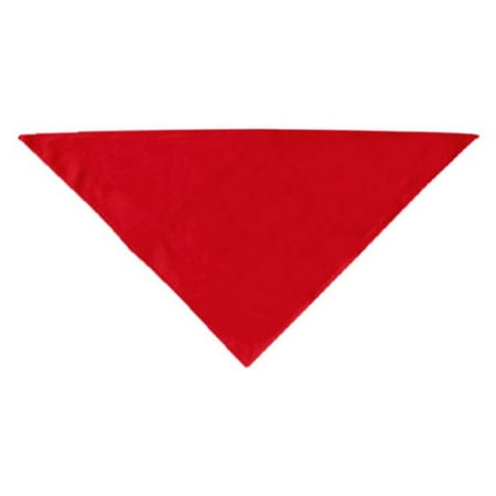 Plain Bandana Red Small - Walmart.com