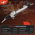 A-Premium Power Steering Rack and Pinion Assembly Compatible with Lexus ...