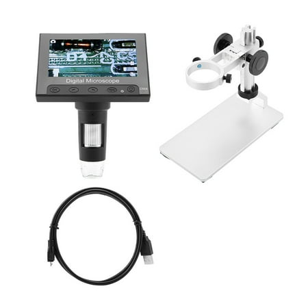 4.3" Display Magnifier DM4 2MP 500/1000X Digital Microscope, Digital ...