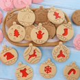 10Pcs Holiday Cookie Molds Safe Durable PP Materials Cookie Baking ...