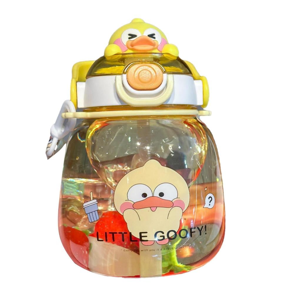 Kawaii Water Bottle | Cute Bear Water Bottles, Duck Rabbit Corgi Bottle ...