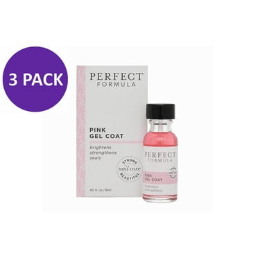 Ruby Pink Gel Coat by Perfect Formula for Women - 0.6 oz Nail Treatment ...