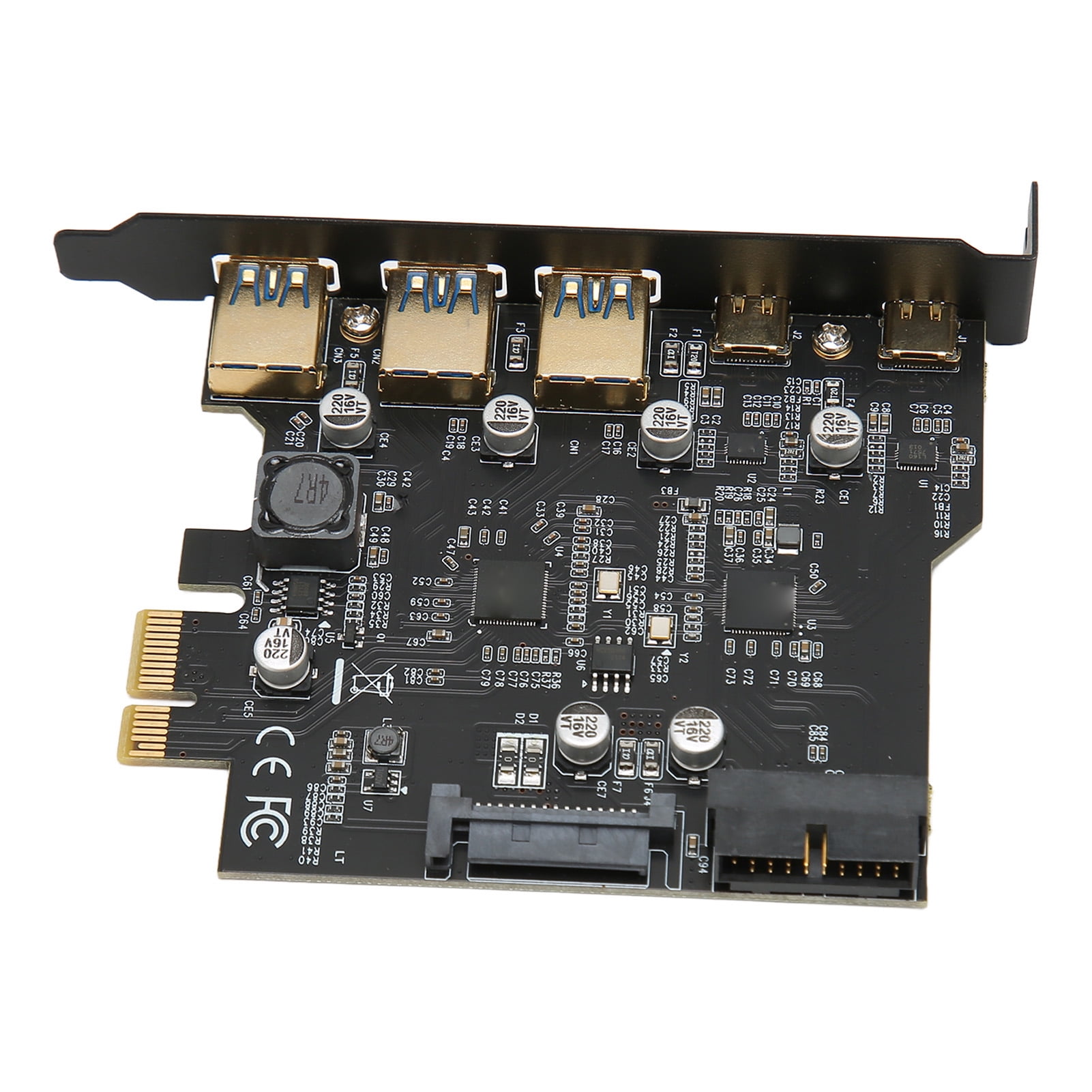 PCIE To USB 3.0 Expansion Card PCIE 1X To USB Expansion Card Plug And ...
